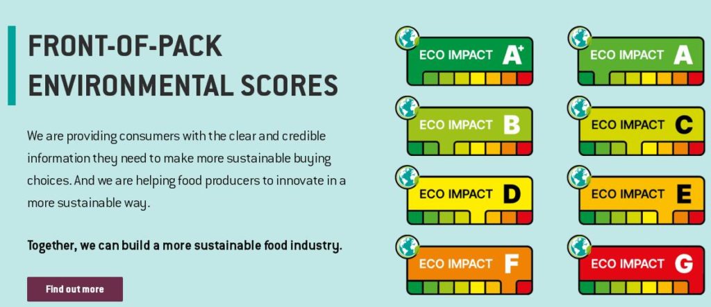 L’éco-score gagne du terrain en Europe et au Royaume-Uni – Marketing ...